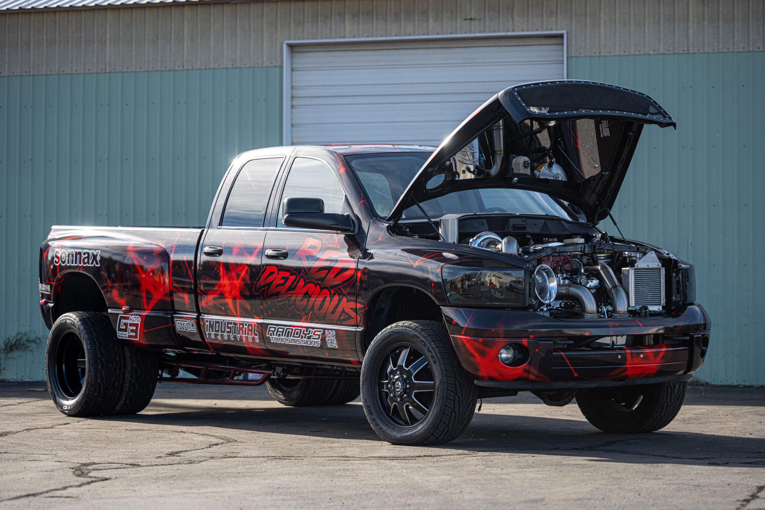 Randy's Transmission's 2006 Dodge Ram 3500 "Red Delicious"