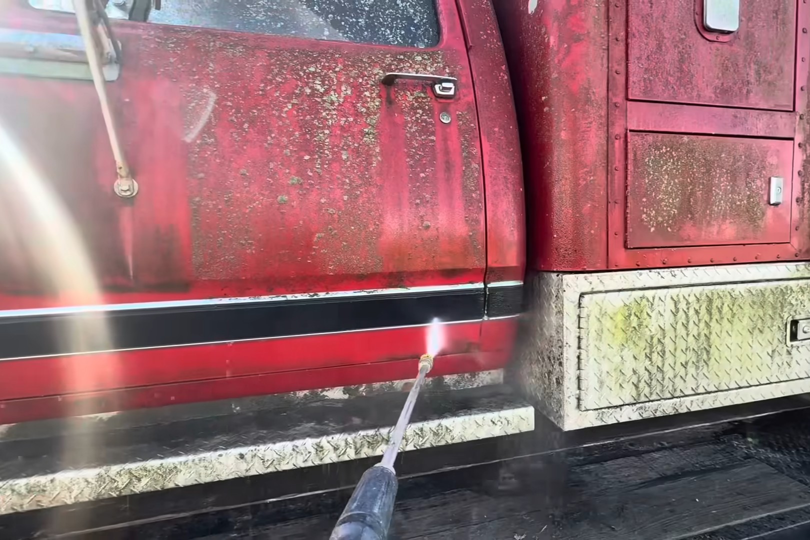 Abandoned First-Gen Cummins Mini Semi Revived After 17 Years