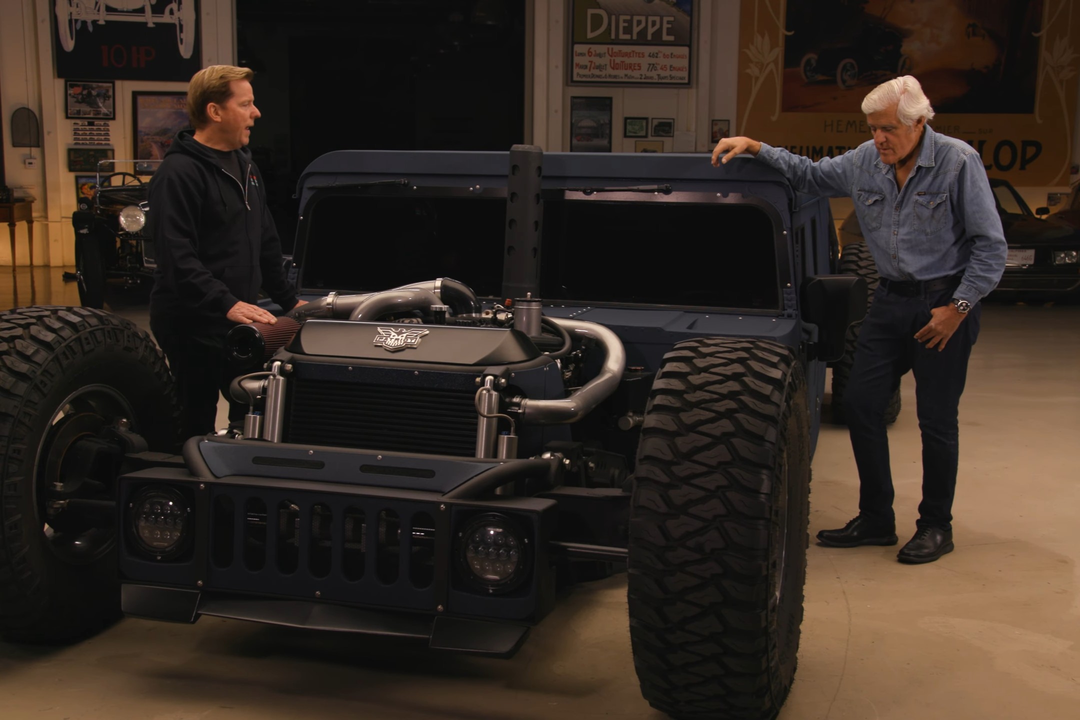 Jeff Dunham Shows Off His 750 HP Heavily Modified Humvee